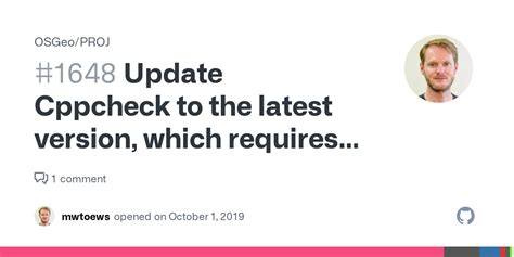 Update Cppcheck To The Latest Version Which Requires Source Code