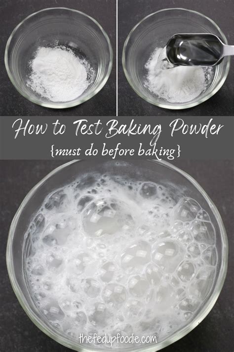 How To Test Baking Powder For Freshness