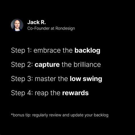 Jack R On Linkedin Step By Step Strategy Of Using Backlogs To Gain Strategic Advantage Step