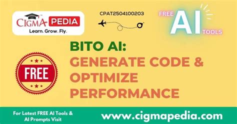 Bito Ai Revolutionizing Developer Productivity Cigma Pedia