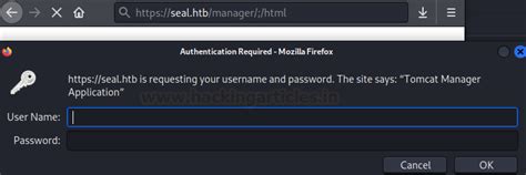 Seal Hackthebox Walkthrough