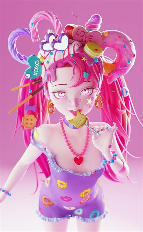 Artstation Candy Girl