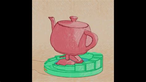 Stylized Looks Renderman 25 Npr Crayons Youtube