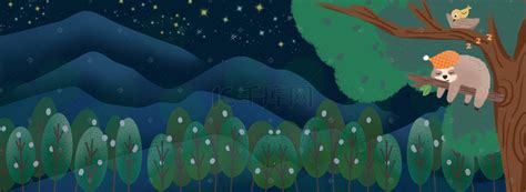 动漫夜晚背景图片动漫夜晚背景素材图片千库网