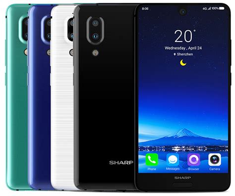 Sharp Aquos S2: безрамочный смартфон с экраном Free Form Display и ...