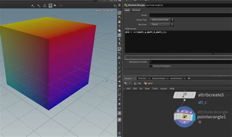 Houdini Set Point Color By Reading Custom Point Attributes Oded Maoz Erells Cg Log