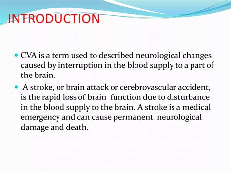 Cerebrovascular Accident Pptx
