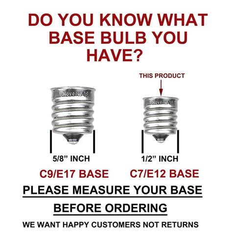 25 Pack Of White C7 Ceramic Opaque Replacement Christmas Light Bulbs