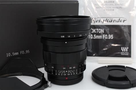 【美品】voightlander フォクトレンダー 単焦点レンズ Nokton 10 5mm F0 95 マイクロフォーサーズ対応 杉並カメラ