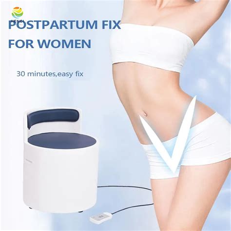 Electromagnetic Emslim Pelvic Floor Muscle Contractions Back Machine For Urinary Incontinence