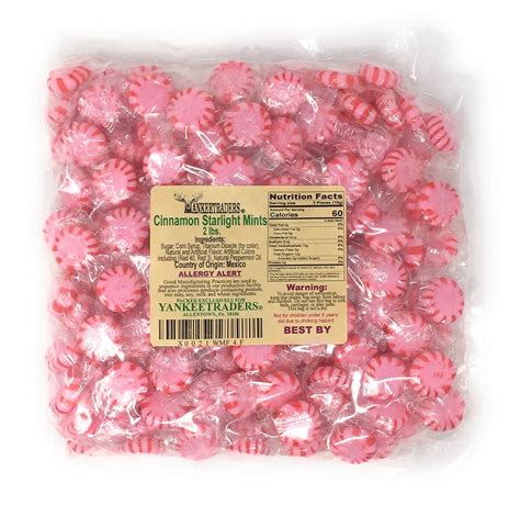 Cinnamon Starlight Mints 2 Lbs