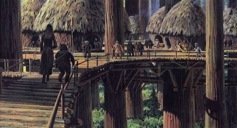 Ewok Village Ralph Mcquarrie Star Wars Concept Art Star Wars Art