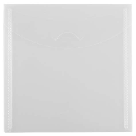 Jam Plastic Envelopes With Tuck Flap Closure Square 6 18 X 6 18