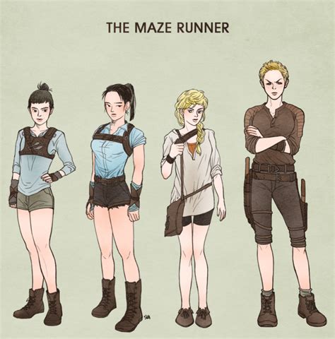 The Maze Runner Fan Art Series