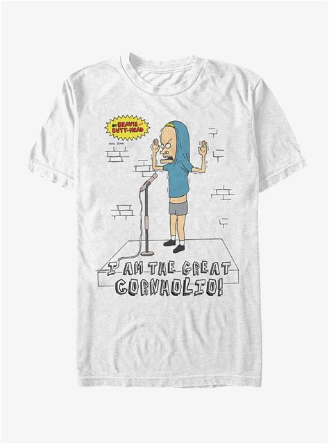 Hot Topic Beavis And Butt Head I Am The Great Cornholio T Shirt