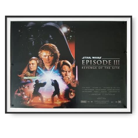 Star Wars Episode Iii Revenge Of The Sith 2005 Original Uk Quad