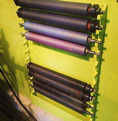 Print Rollers For Letterpress Printing