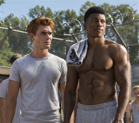 Boomer Beefcake And Bonding Eli Goree Keeps His Shirt On