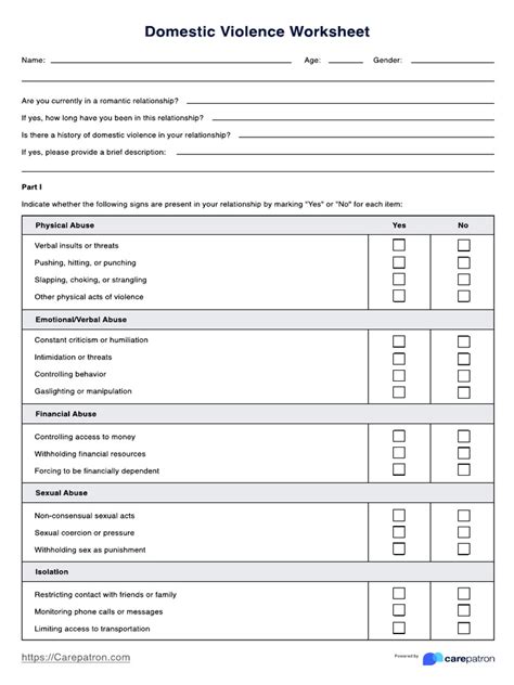 Domestic Violence Self Assessment Pdf Domestic Violence Violence