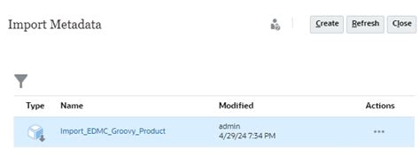Integrating Dimension Metadata From Enterprise Data Management Cloud