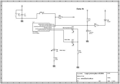 Logic Probe With Pic12f683 Under Logic Circuits 6930 Nextgr