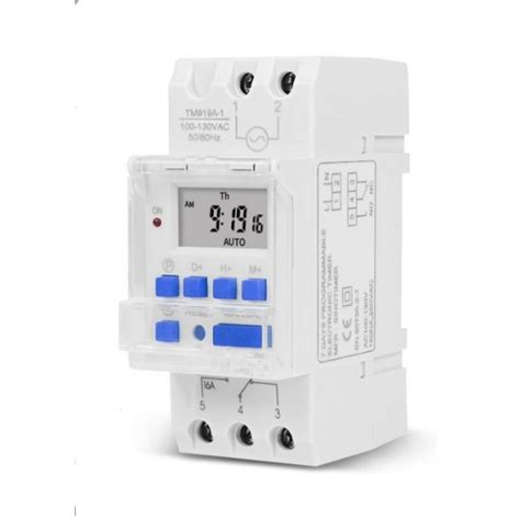 Sinotimer Programmable Timer Relay Control Weekly Citytechbd