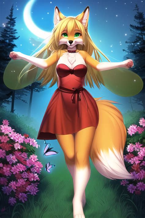 Novelai Orange Fox Girl By Animai Adopts On Deviantart