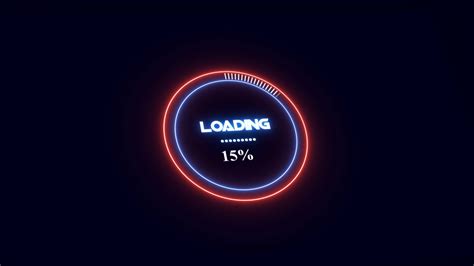 Circle Loading Indicator For Loading Progress Seamless Looping