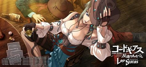 Nonette Enneagram Code Geass Code Geass Lost Stories Highres Official Art Blue Eyes