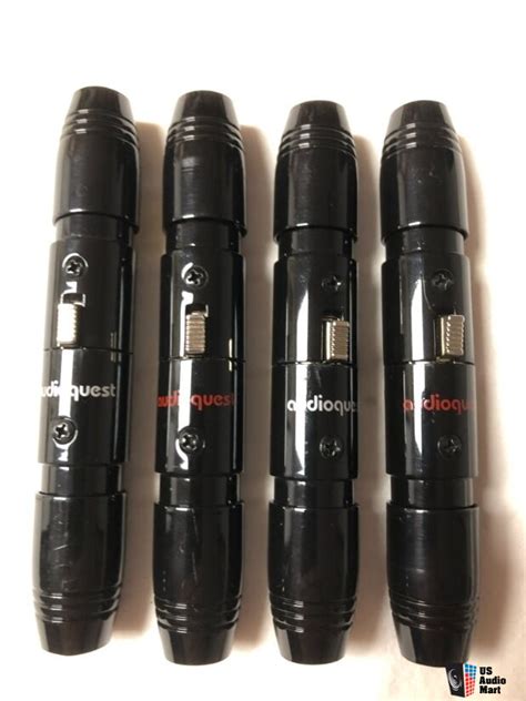 Xlr Audioquest Connectors Set Of 4pairs Malefemale Photo 5187637 Us