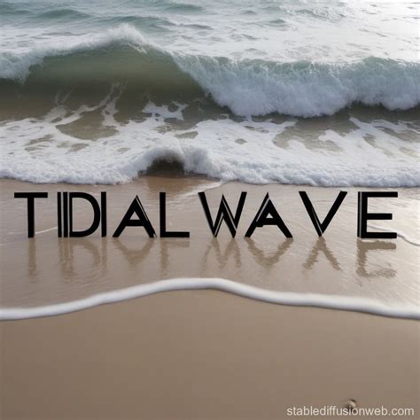 Mystery Of The Hidden Tidal Wave Stable Diffusion Online