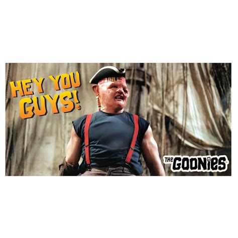 The Goonies Hey You Guys Sloth Scene Setter Background Multi