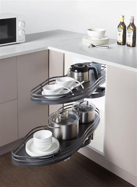 Kitchen Hardware Swing Out Magic Corner Soft Close Pull Out Corner Basket A011m4 Kitchen