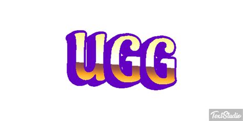 Ugg Marque Designs De Logo En  Animé