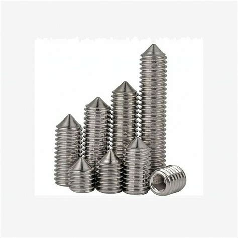 M3 316 Stainless Steel Tapered End Set Screw Hex Vicedeal