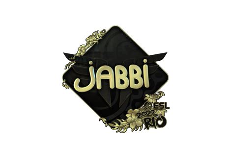 Sticker Jabbi Gold Rio 2022 — Csgocs2 Wiki By Csmoney