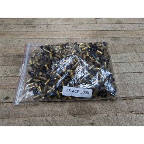 45 Acp Once Fired Brass X500 Marstar Canada