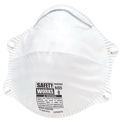 N95 Harmful Dust Respirator Disposable 2 Pk True Value Hardware