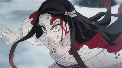 竈門禰豆子の太ももエロ画像 鬼滅の刃1話アニメ