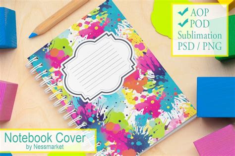 Notebook Cover Sublimation Aop Pod 3648671