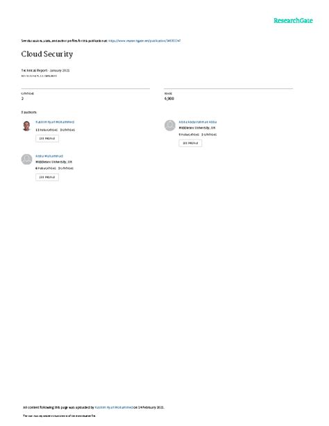 Seminar Report Sriram Cloud Security Seminar Report On Cloud