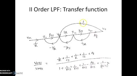 second order lpf 1 youtube