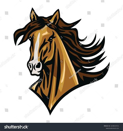 Hourse Logo Design Template Vector Stock Vector Royalty Free 2238333711 Shutterstock