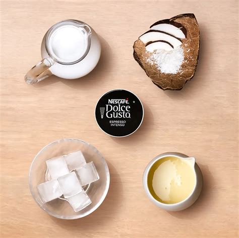 Receta De Espresso De Coco Frío Nescafé Dolce Gusto