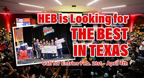 H E B Launches 11th Annual Contest In Search Of The Best Texas Made