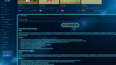Sports Highlight Creator Platform Ai Video Analysis And Commentary Hylytr