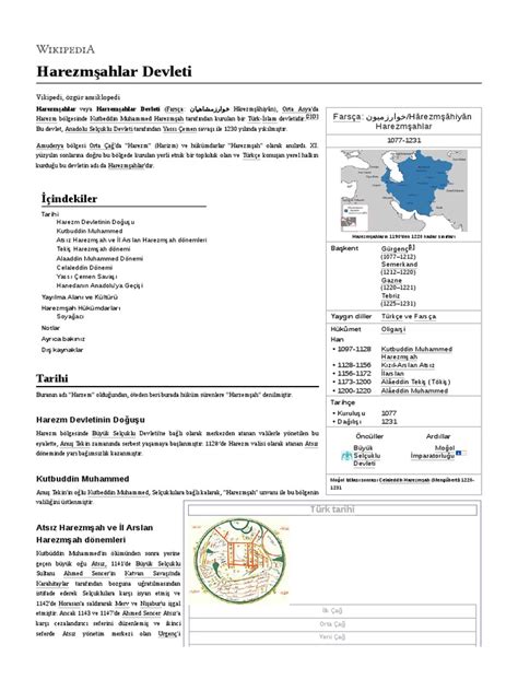 Harezmşahlar Devleti Pdf