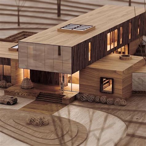 Arcfly On Instagram Architectural Model Style Visualization Designed