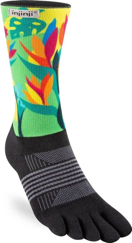 Injinji Spectrum Trail Midweight Crew Dames 213471 Blossem Xs S35 40 Bol