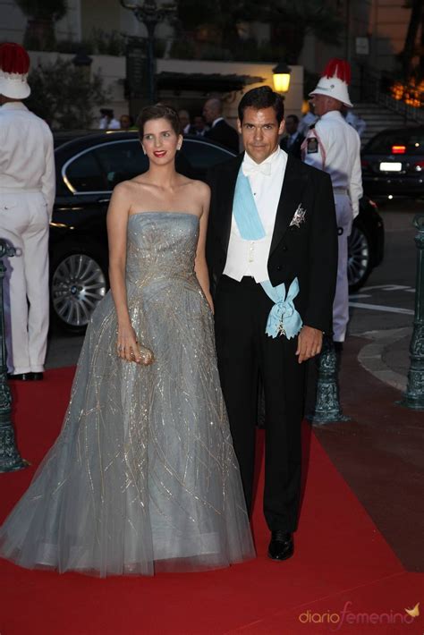 Luis Alfonso De Borbón Y Margarita Vargas En La Cena De Gala De La Boda